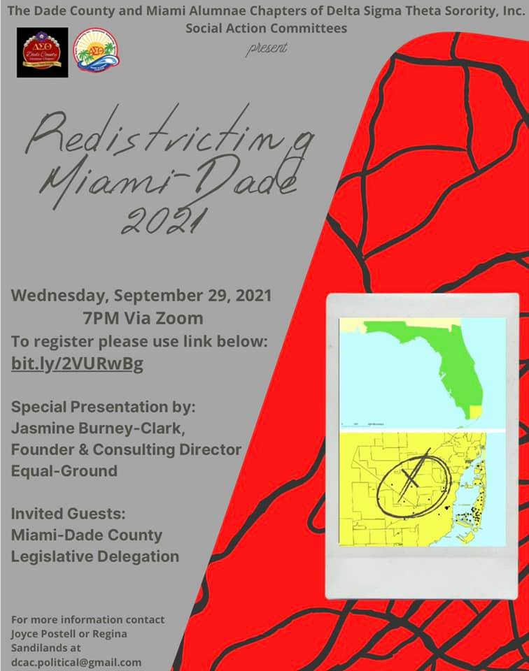 Redistricting Miami-Dade 2021 Forum – Dade County Alumnae Chapter of ...