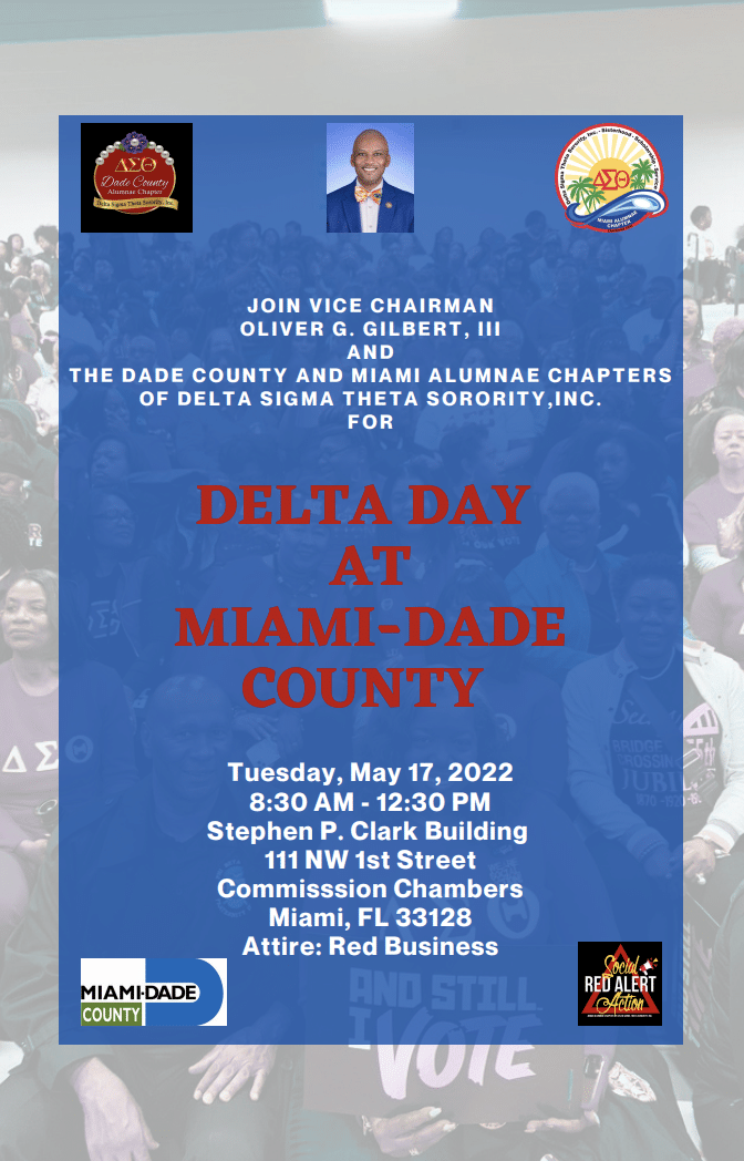 Delta Day at Miami-Dade County – Dade County Alumnae Chapter of Delta ...